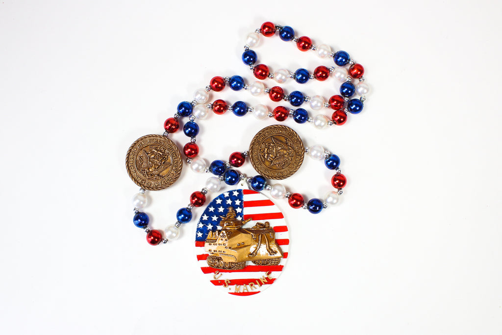 US Marine Bead - Mardi Gras Creations